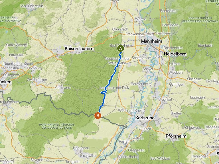 Wanderweg Deutsche Weinstraße | Wanderung | Komoot